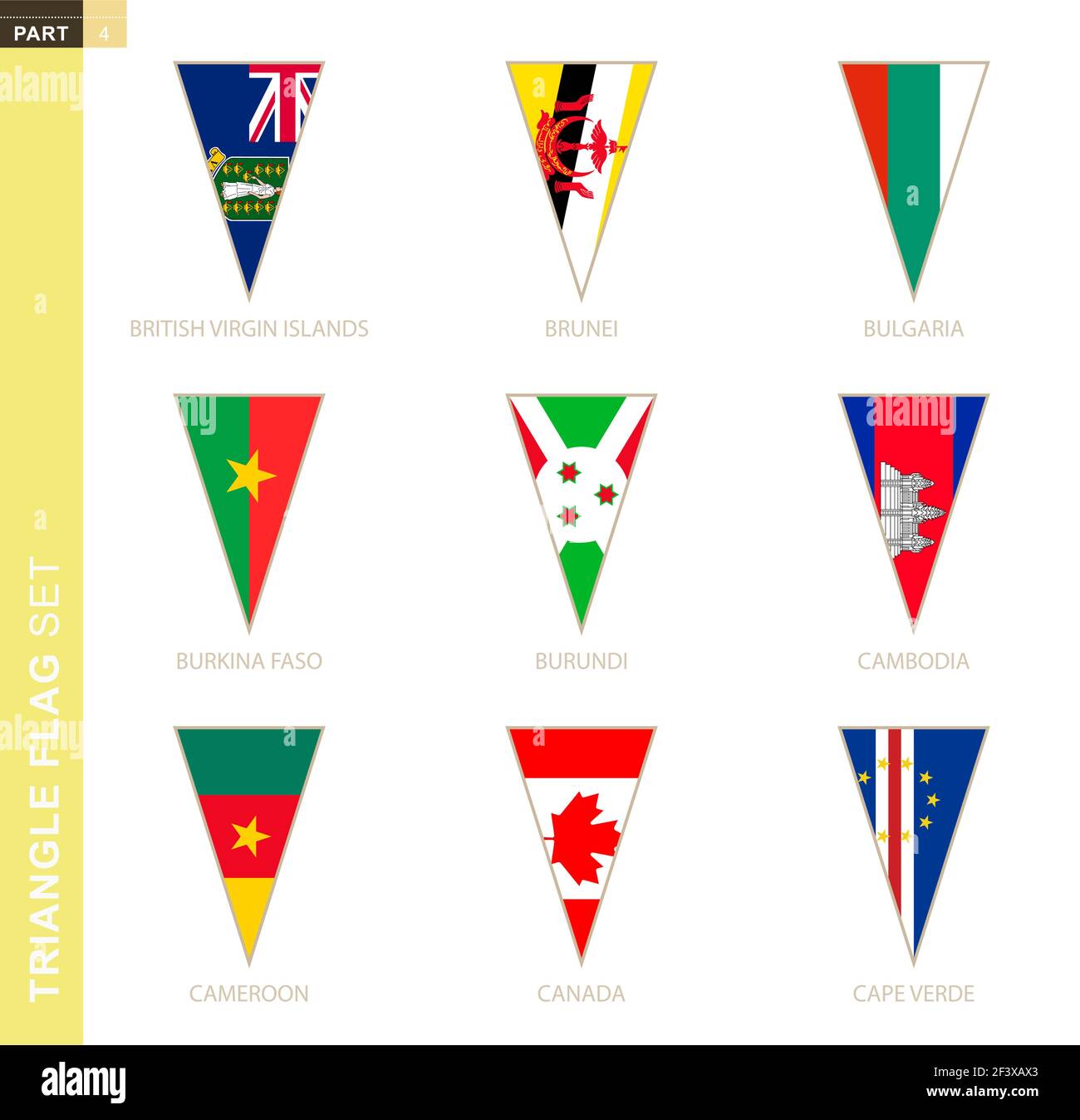 Triangular cape Stock Vector Images - Alamy