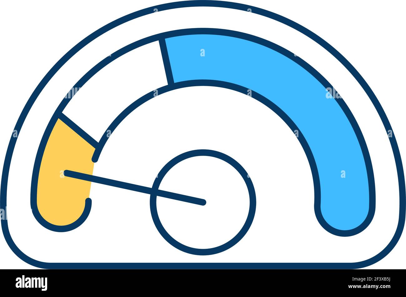 Achieving remission in depressive disorder RGB color icon Stock Vector ...
