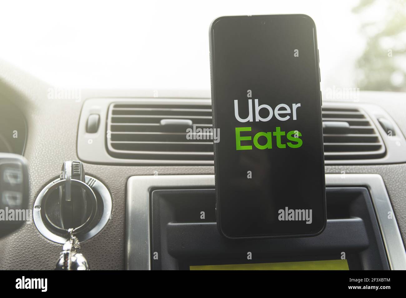 Uber eat logo hi-res stock photography and images - Alamy