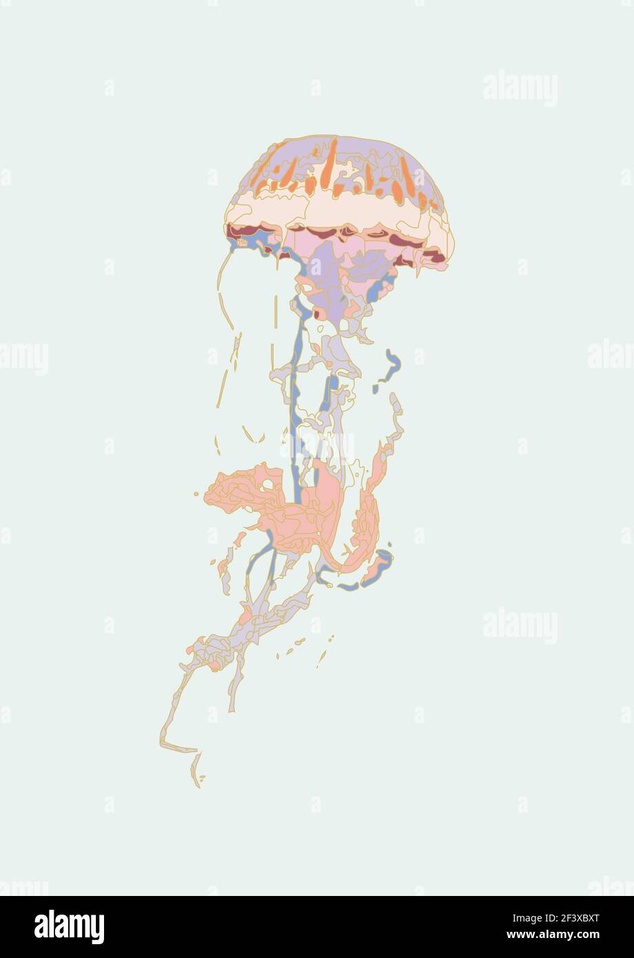 Irukandji Jellyfish Tattoo