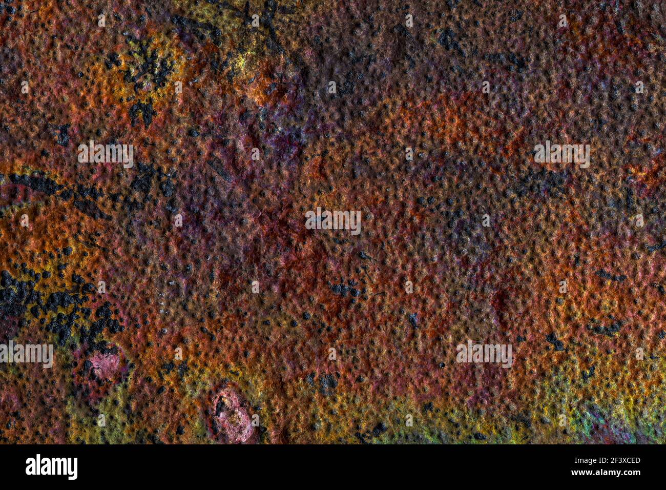 Beautiful natural and rustic clay background (series of copper oxide ...
