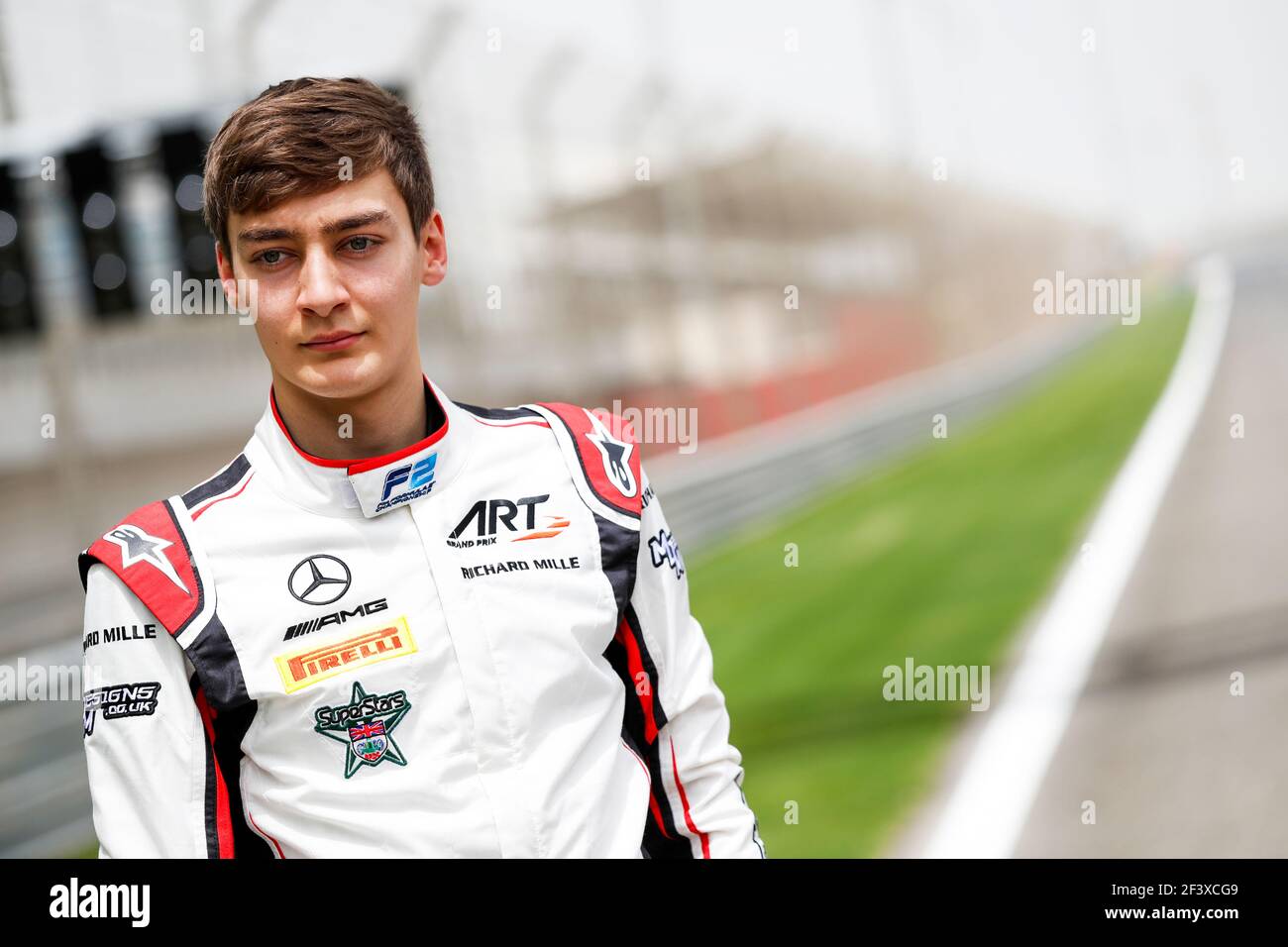 George russell formula 2 2018 hi-res stock photography and images - Alamy
