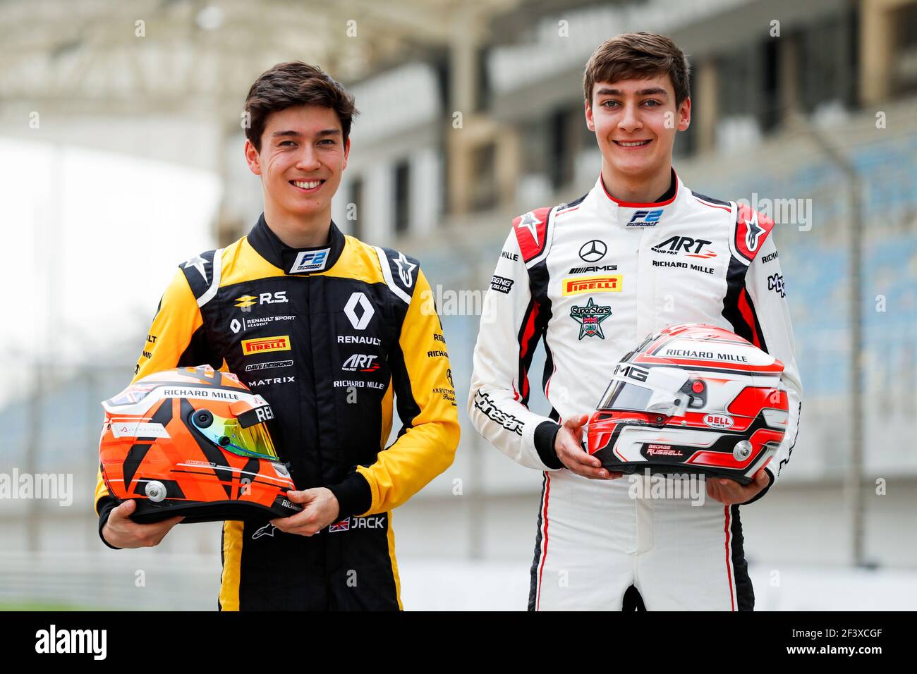 George russell formula 2 2018 hi-res stock photography and images - Alamy