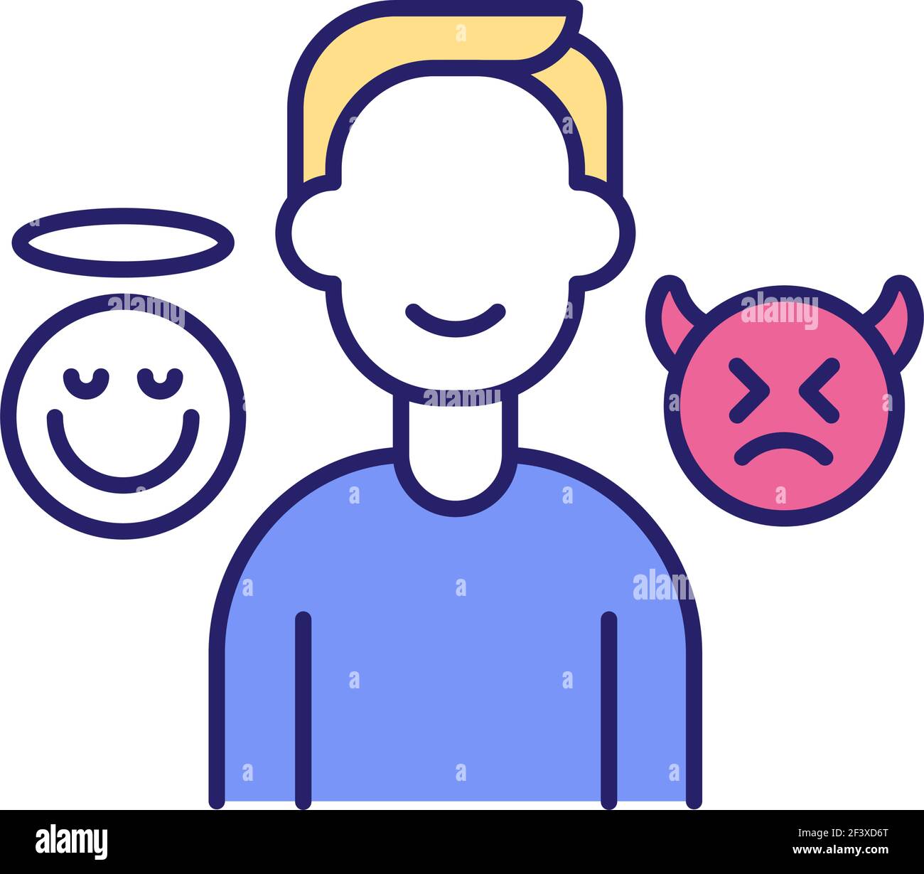 Positive self talk Cut Out Stock Images & Pictures - Alamy