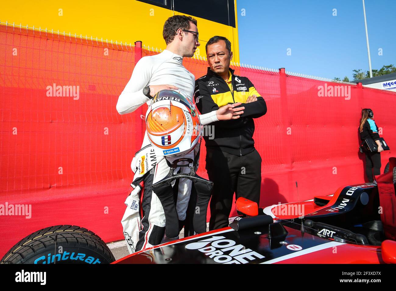 HUBERT Anthoine, Art Grand Prix, portrait during 2018 FIA GP3 ...