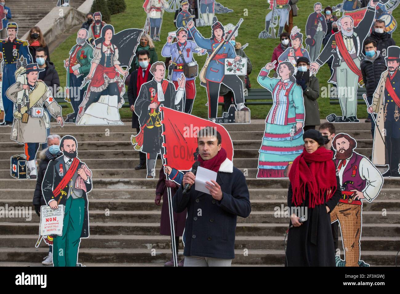 COMMEMORATION BEGINS OF THE BLOODY WEEKS OF THE PARIS COMMUNE OF 1871 ...