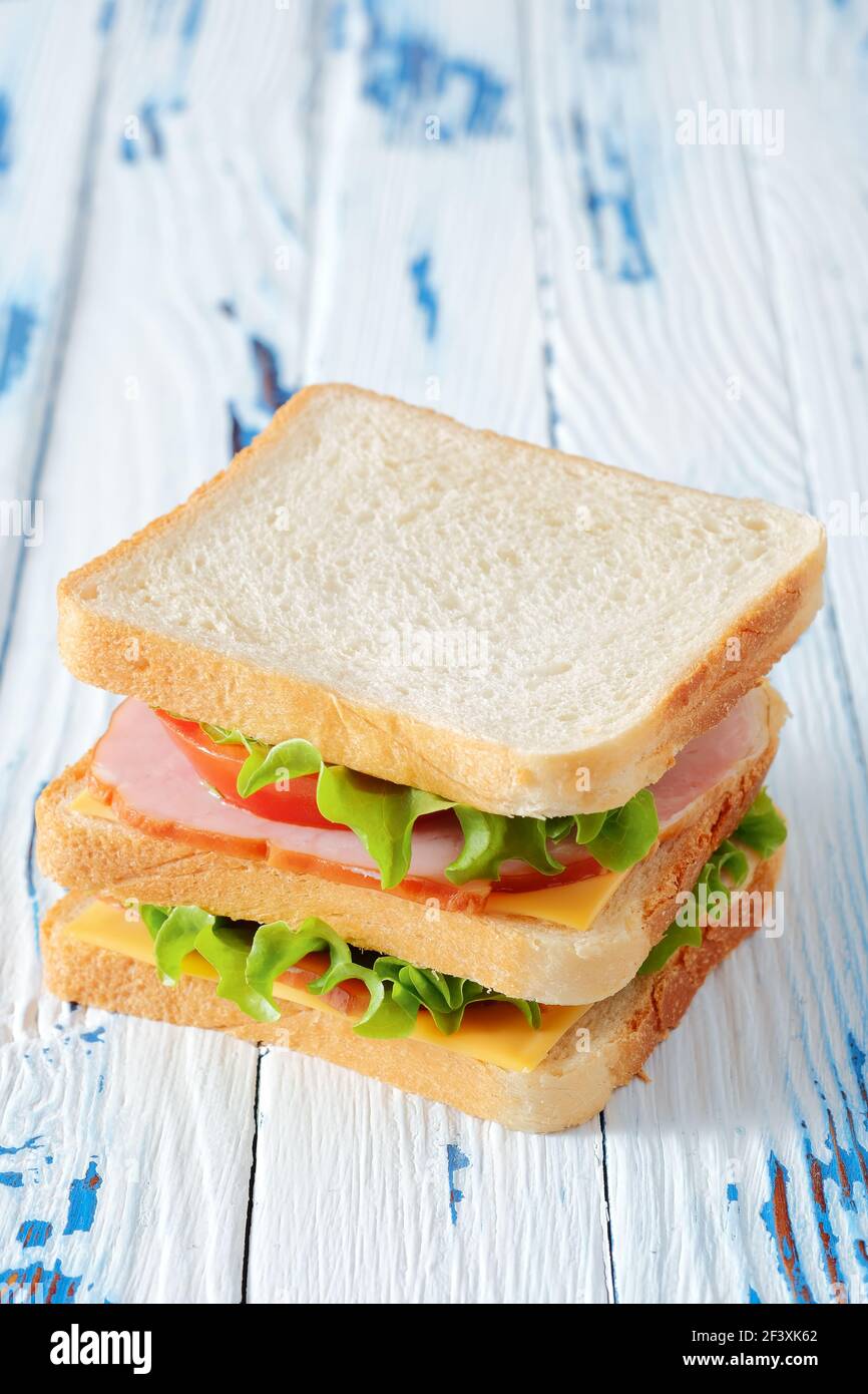 Rustic sandwich hi-res stock photography and images - Alamy