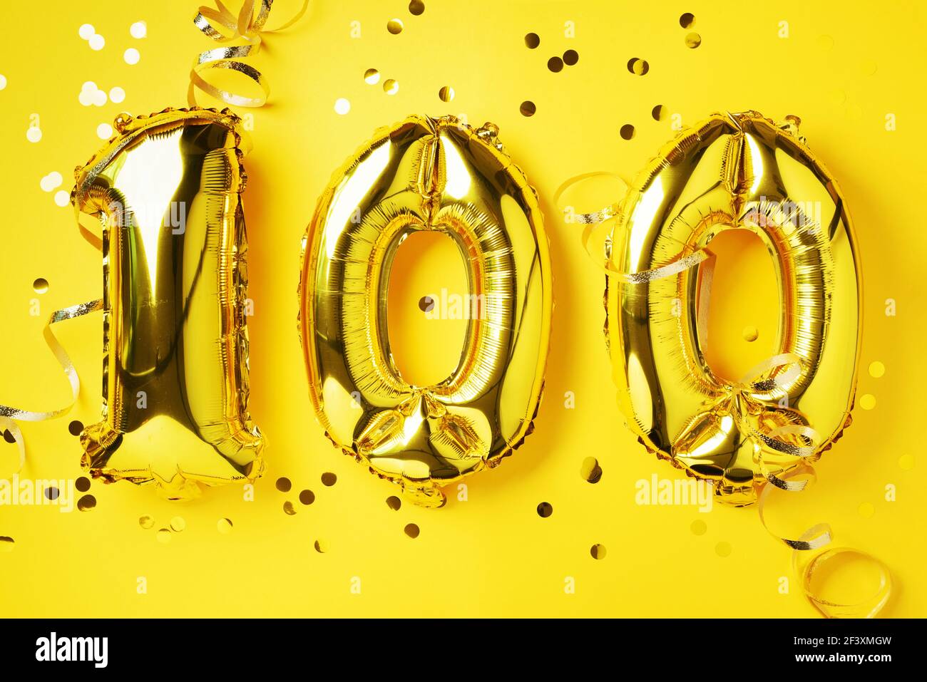 Number 100 And Celebration High Resolution Stock Photography and Images ...