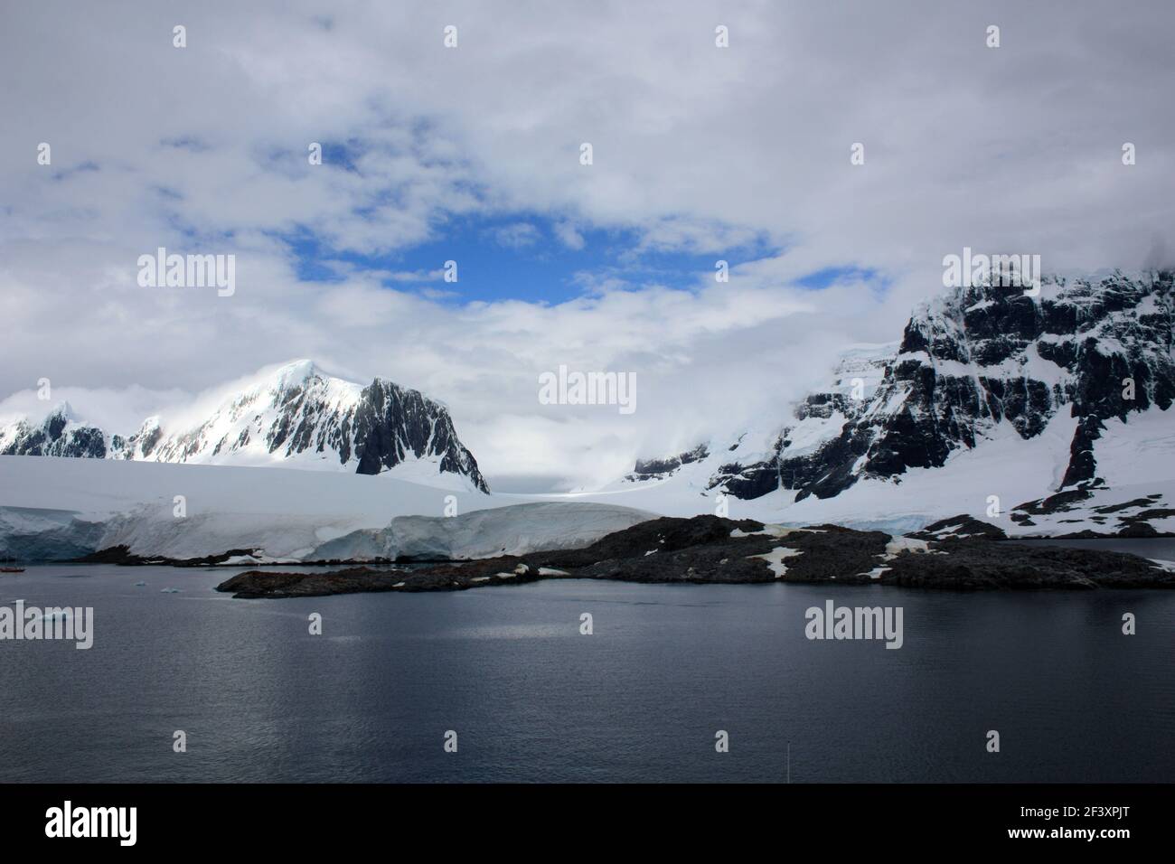 Landscape in the Paradise Bay, Antarctica Stock Photo - Alamy