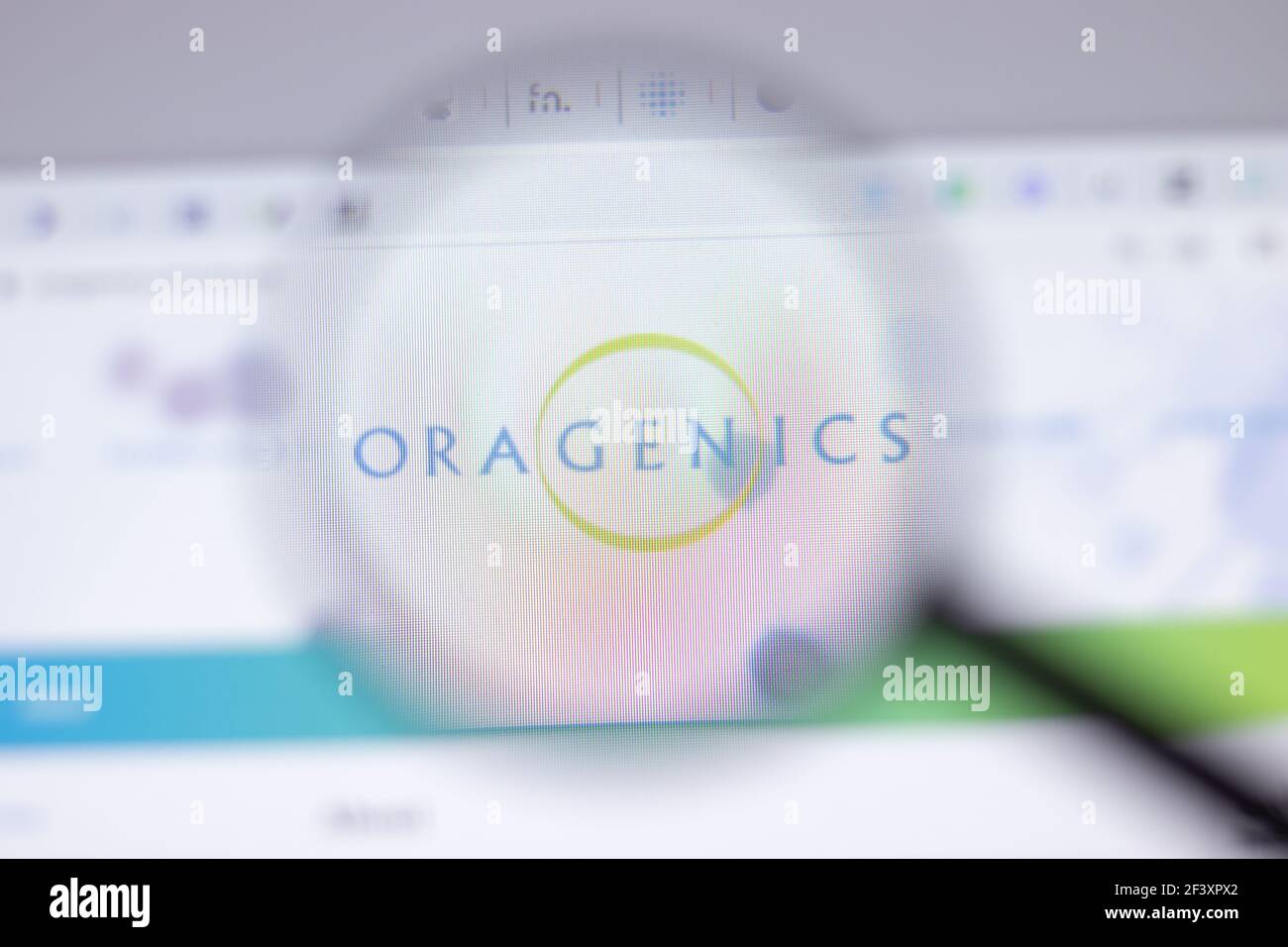 Oragenics logo hi-res stock photography and images - Alamy