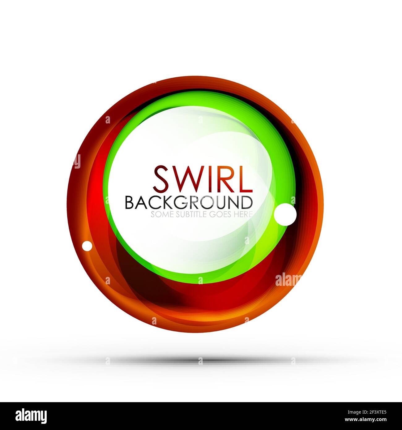Spiral swirl flowing lines 3d vector abstract digital motion background ...