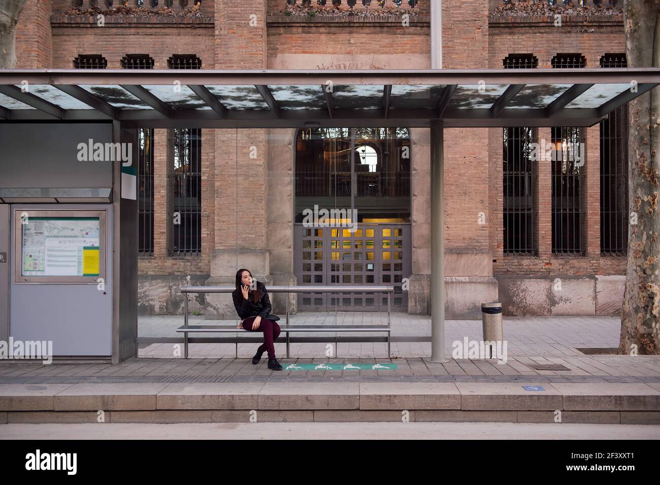 Lonely person on bus hi-res stock photography and images - Alamy