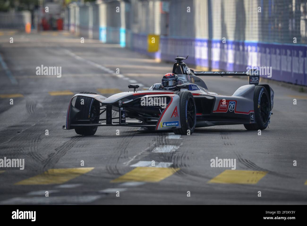 04 MORTARA Eduardo (che), Formula E team Venturi, action during the 2018 Formula E championship ...