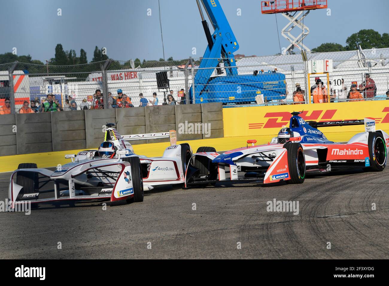 06 LOPEZ jose Maria (arg), Formula E team Dragon, action , 23 HEIDFELD ...