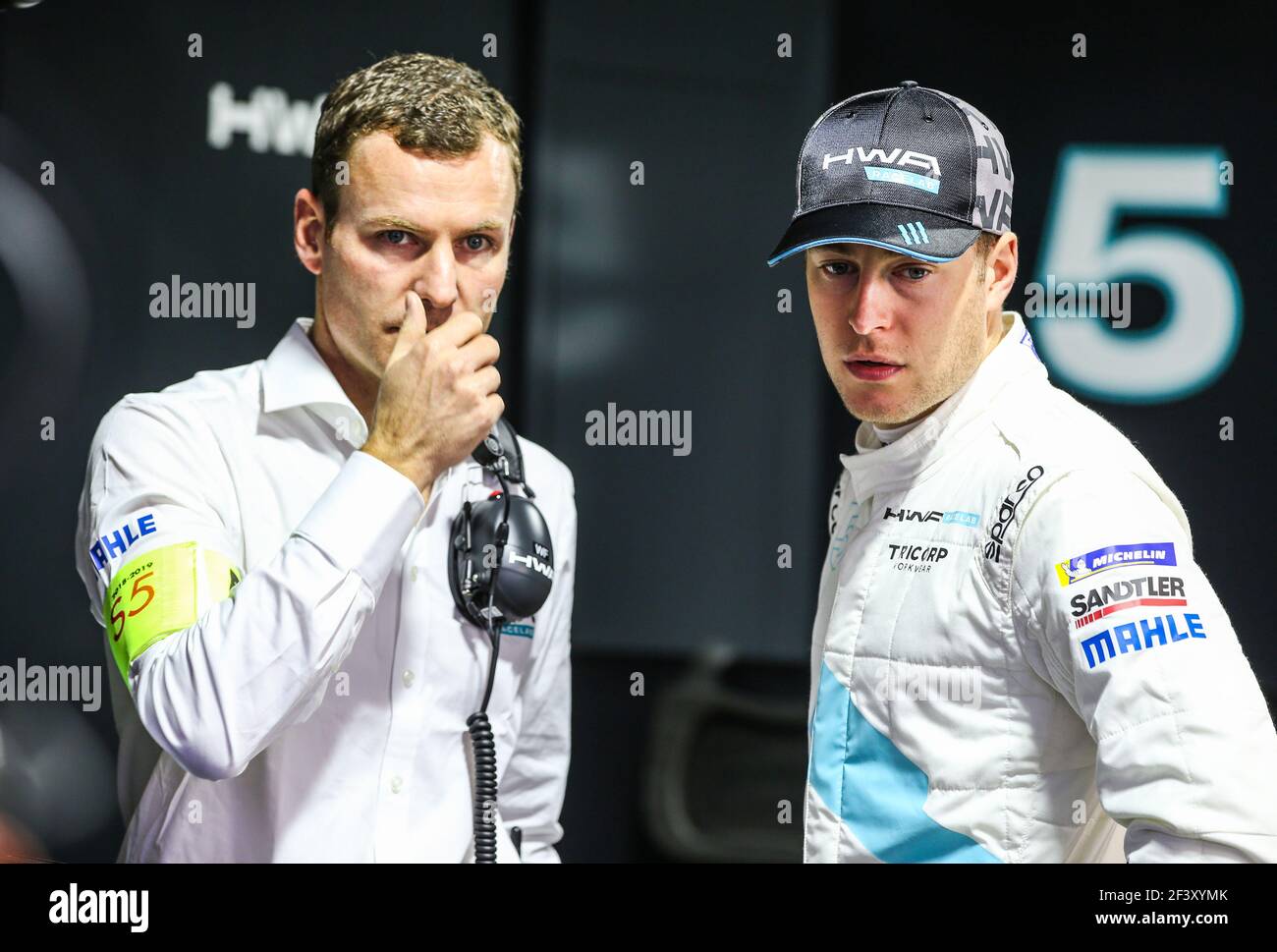 VANDOORNE Stoffel (bel), Venturi VFE05 team HWA Racelab, portrait ...