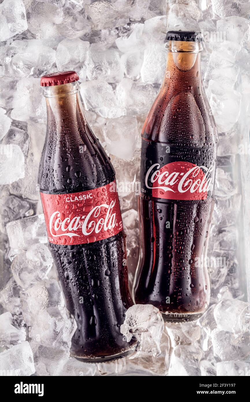 Coca cola russia bottles hi-res stock photography and images - Alamy