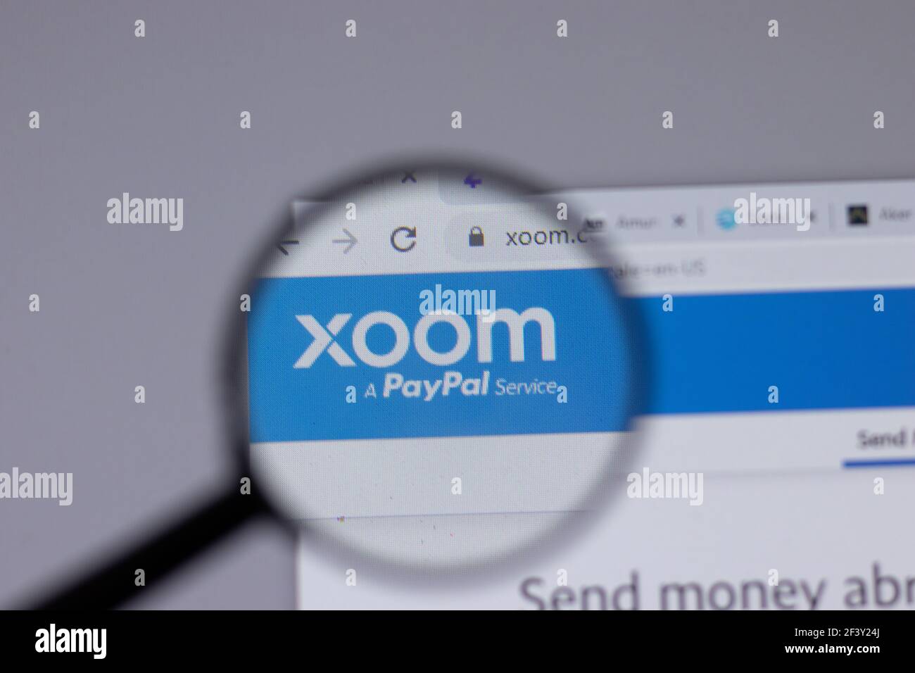 Xoom logo hi-res stock photography and images - Alamy