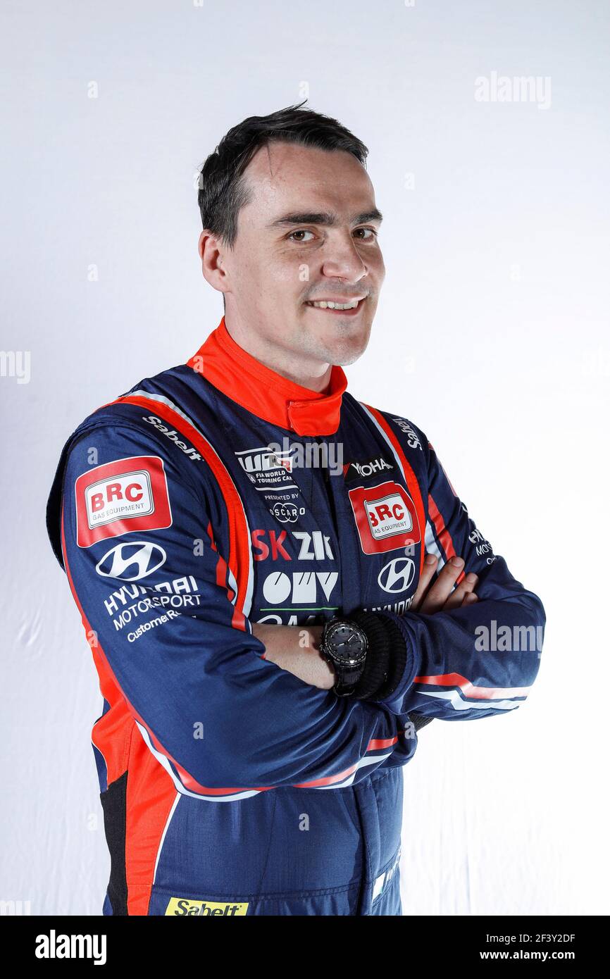 MICHELISZ Norbert (HUN), BRC Racing Team, Hyundai i30 N TCR, portrait ...