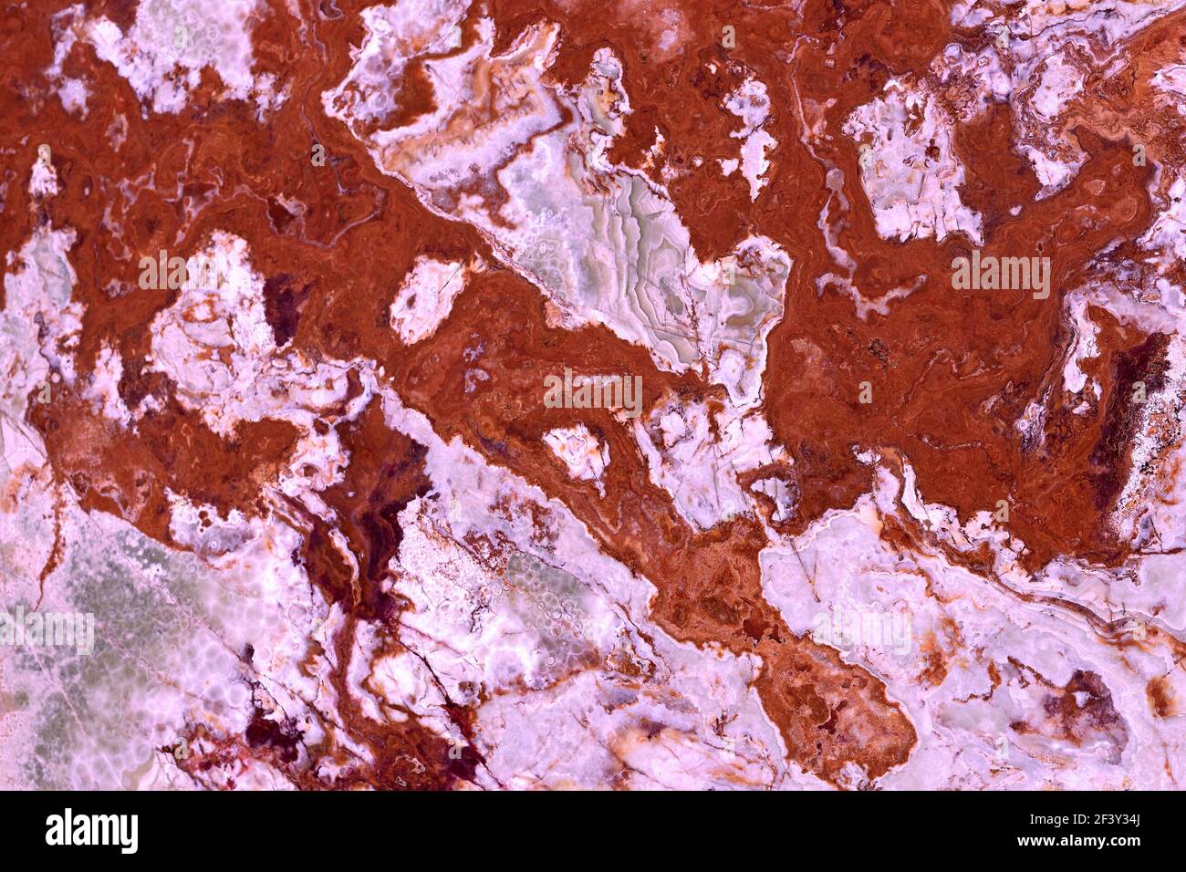 Detail of red marble material texture pattern background Stock Photo ...