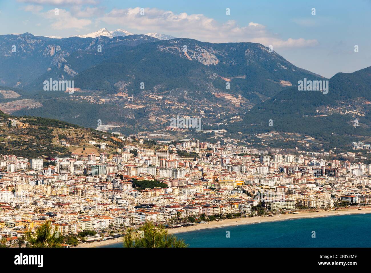Alanya harbor view in daylight. Alanya, Turkey Stock Photo - Alamy