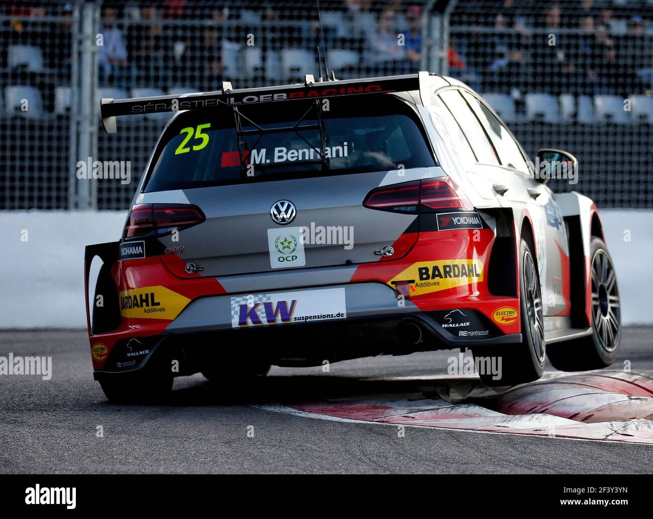 25 BENNANI Mehdi (MAR), Sebastien Loeb Racing, Volkswagen Golf GTI TCR ...