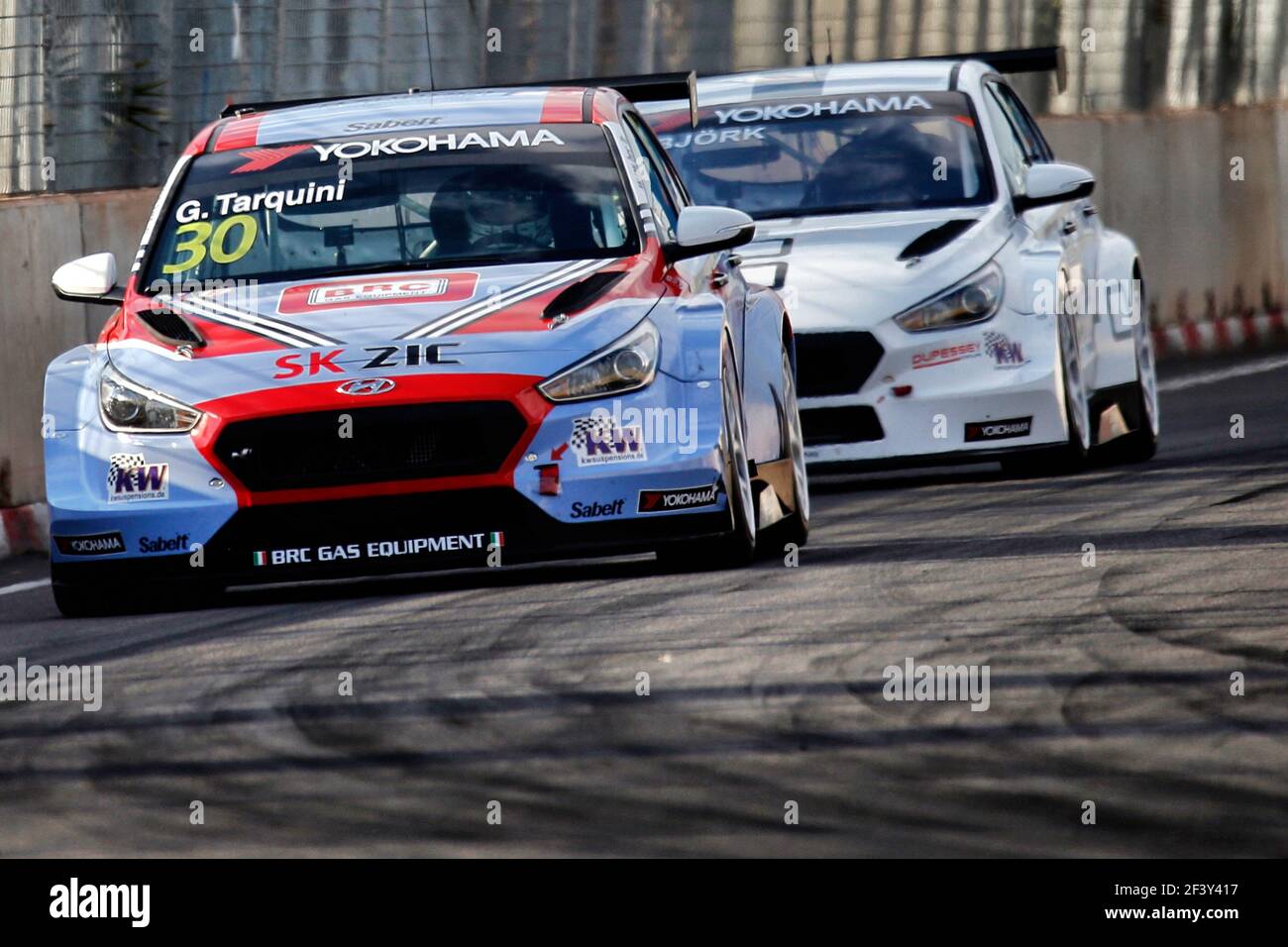 RACE 3 30 TARQUINI Gabriele (ITA), BRC Racing Team, Hyundai i30 N TCR, action during the 2018 ...