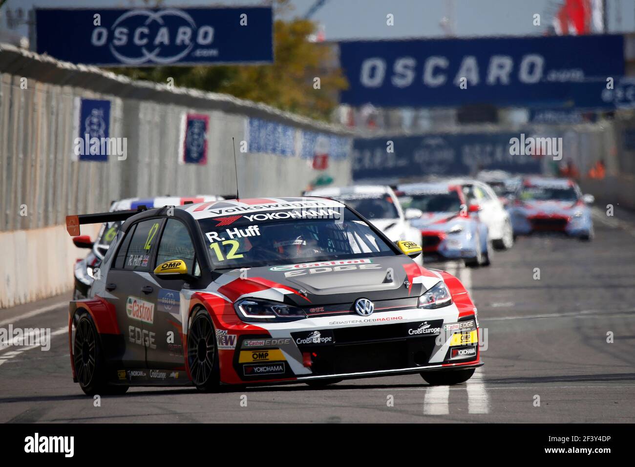 12 HUFF Rob (GBR), Sebastien Loeb Racing, Volkswagen Golf GTI TCR ...