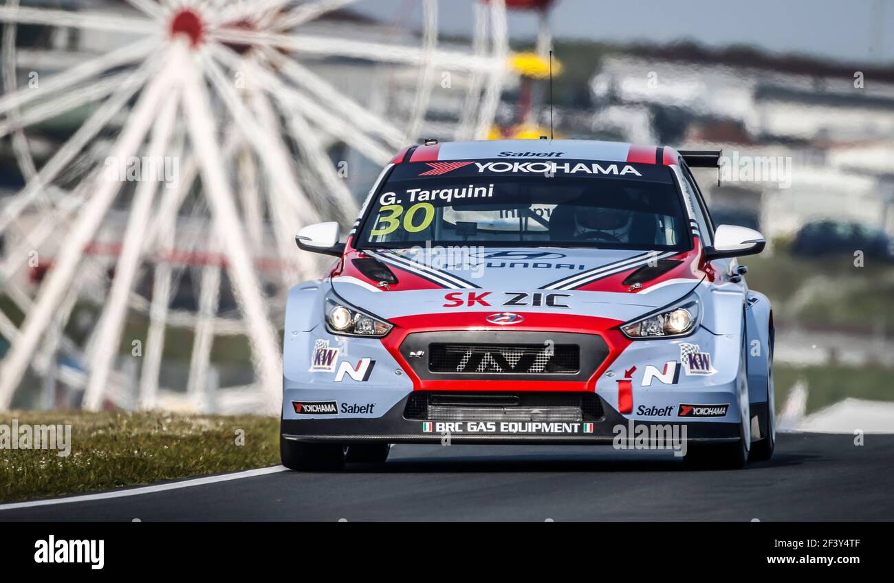 30 TARQUINI Gabriele, (ita), Hyundai i30 N TCR team BRC Racing, action during the 2018 FIA WTCR ...