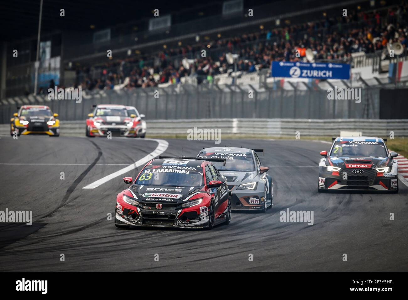 63 LESSENNES Benjamin (BEL), Boutsen Ginion Racing, Honda Civic TCR ...