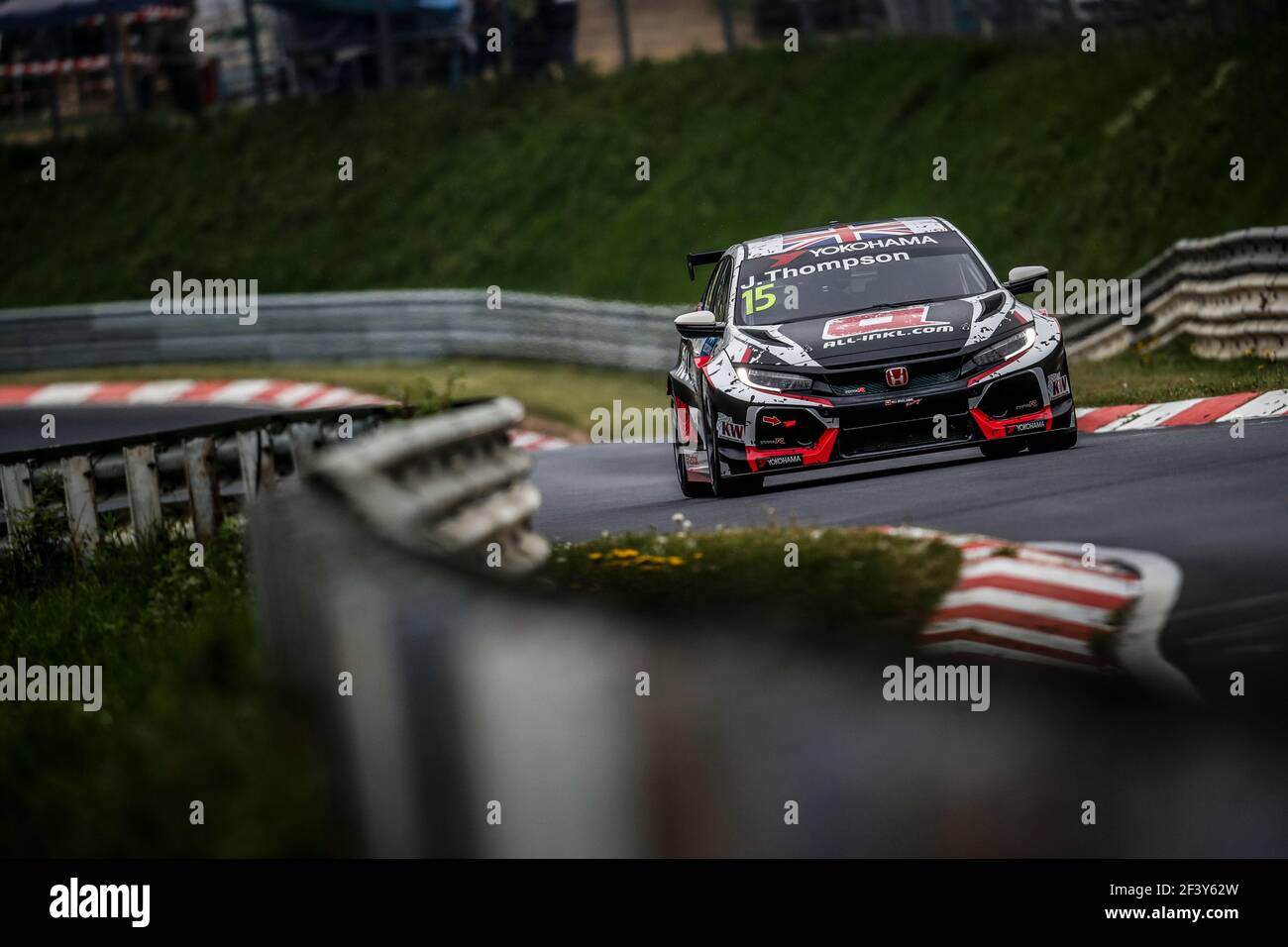 15 THOMPSON James (GBR), ALL-INKL.COM Munnich Motorsport, Honda Civic ...
