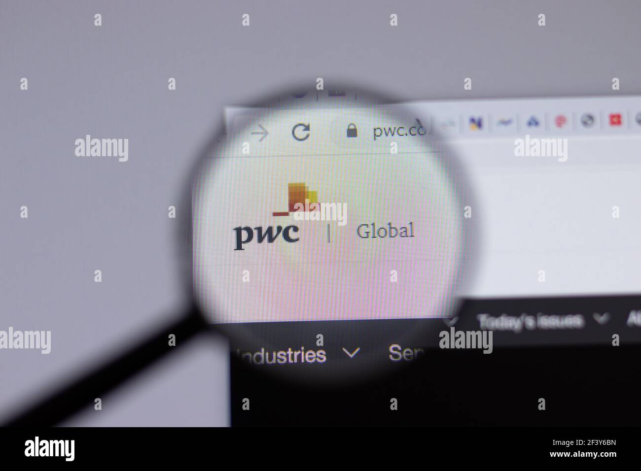 Pwc technology logo hi-res stock photography and images - Alamy