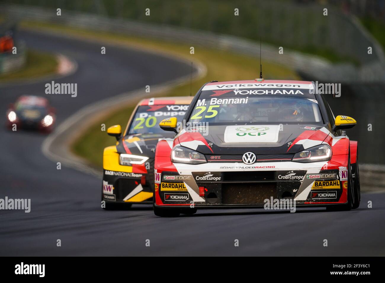 25 BENNANI Mehdi (MAR), Sebastien Loeb Racing, Volkswagen Golf GTI TCR ...