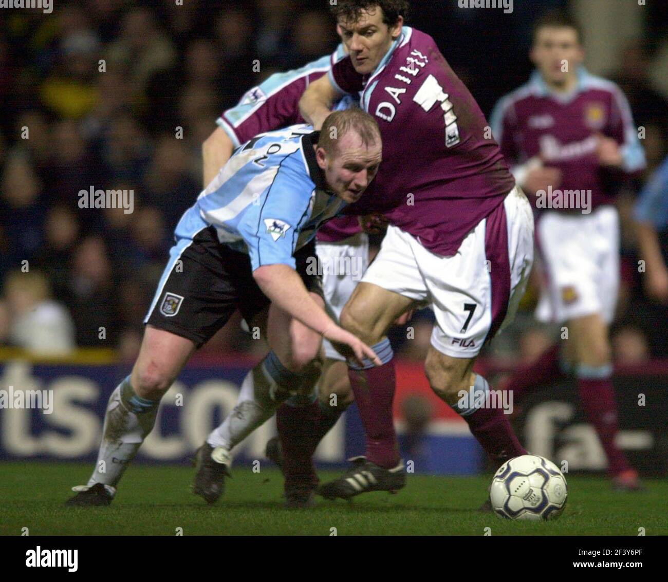 WEST HAM V COVERTRY 12/2/2001 PICTURE DAVID ASHDOWN.FOOTBALL Stock ...