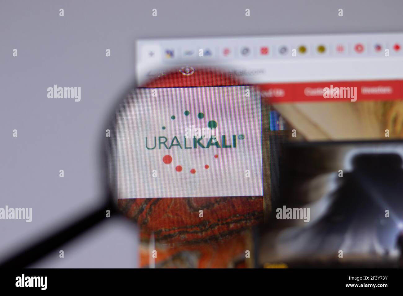Uralkali logo hi-res stock photography and images - Alamy