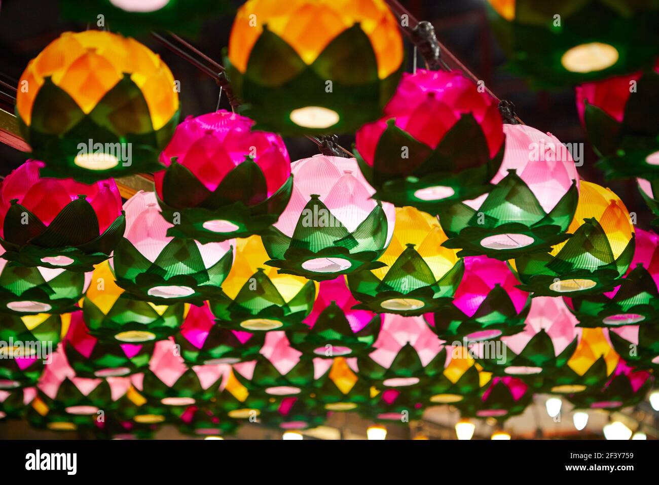 Korean traditional lantern festival, Buddhist event Stock Photo - Alamy