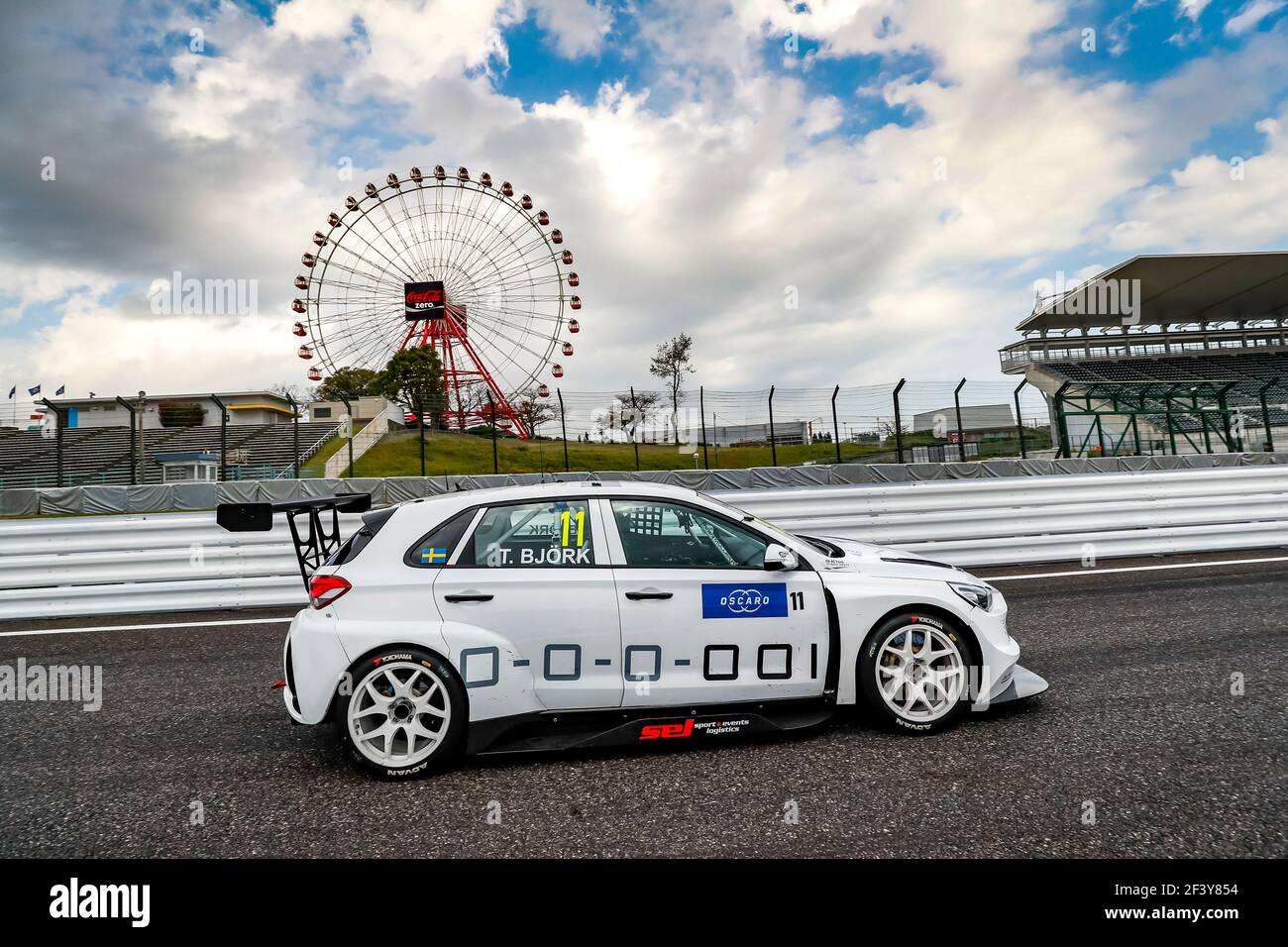 11 BJORK Thed, (swe), Hyundai i30 N TCR team Yvan Muller Racing, action ...