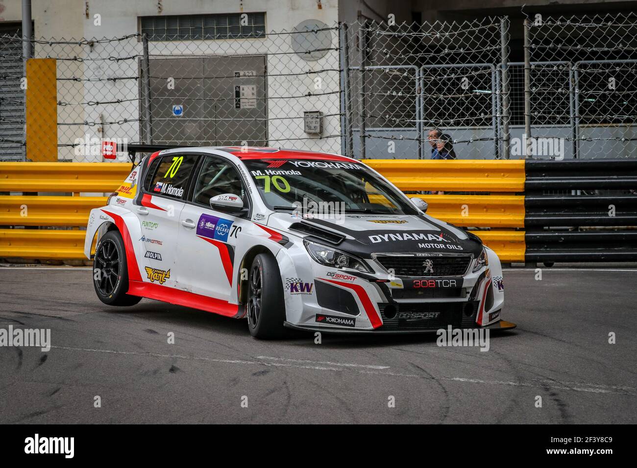 70 HOMOLA Mato, (svk), Peugeot 308 TCR team DG Sport Competition ...