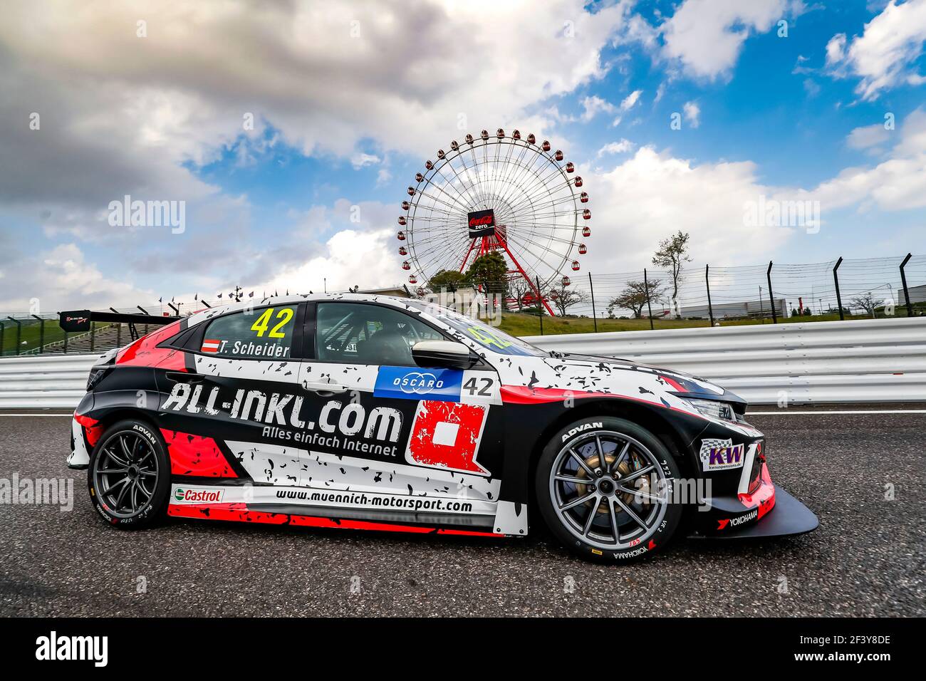 42 SCHEIDER Timo, (aut), Honda Civic TCR team ALL-INKL.COM Munnich ...
