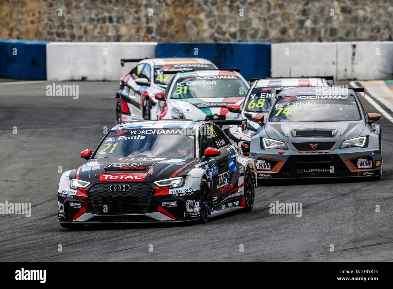 21 PANIS Aurelien, (fra), Audi RS3 LMS TCR team Comtoyou Racing, action ...