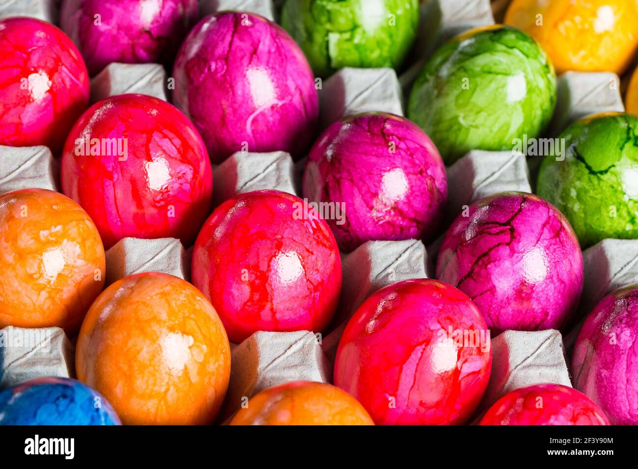 Easter egg set Stock Photo - Alamy