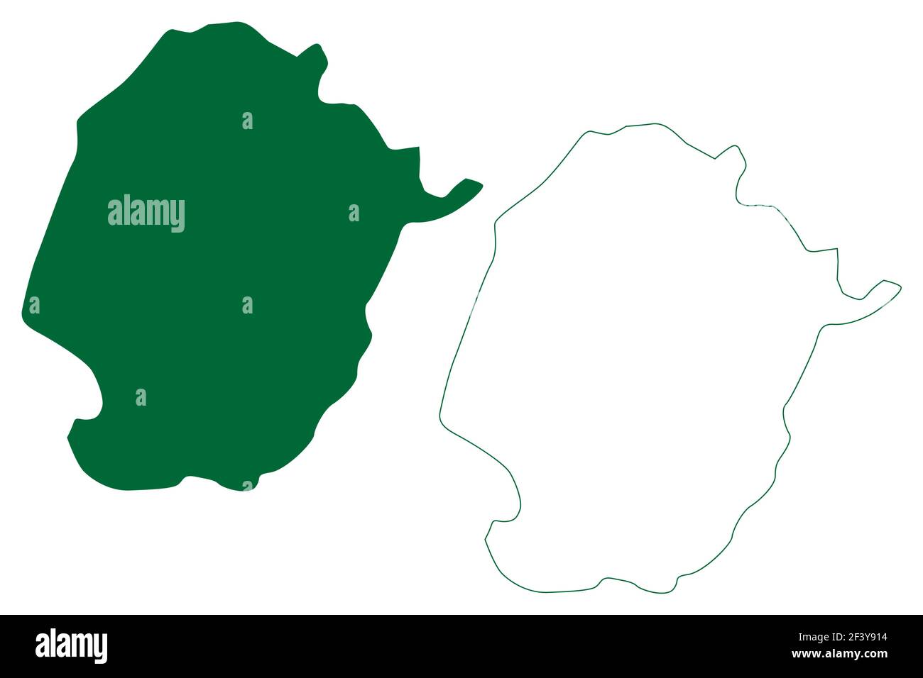 Raipur district (Chhattisgarh State, division, Republic of India) map ...