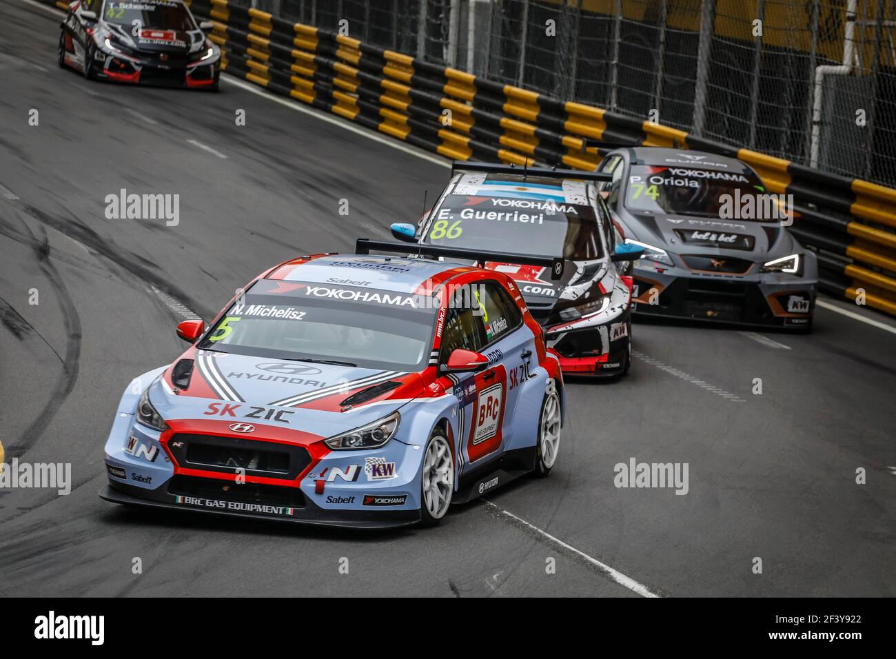 05 MICHELISZ Norbert, (hun), Hyundai i30 N TCR team BRC Racing, action during the 2018 FIA WTCR ...