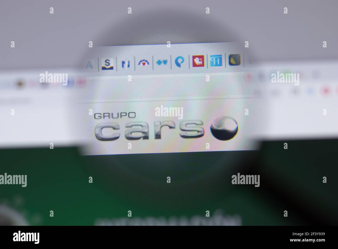 Grupo carso logo hi-res stock photography and images - Alamy