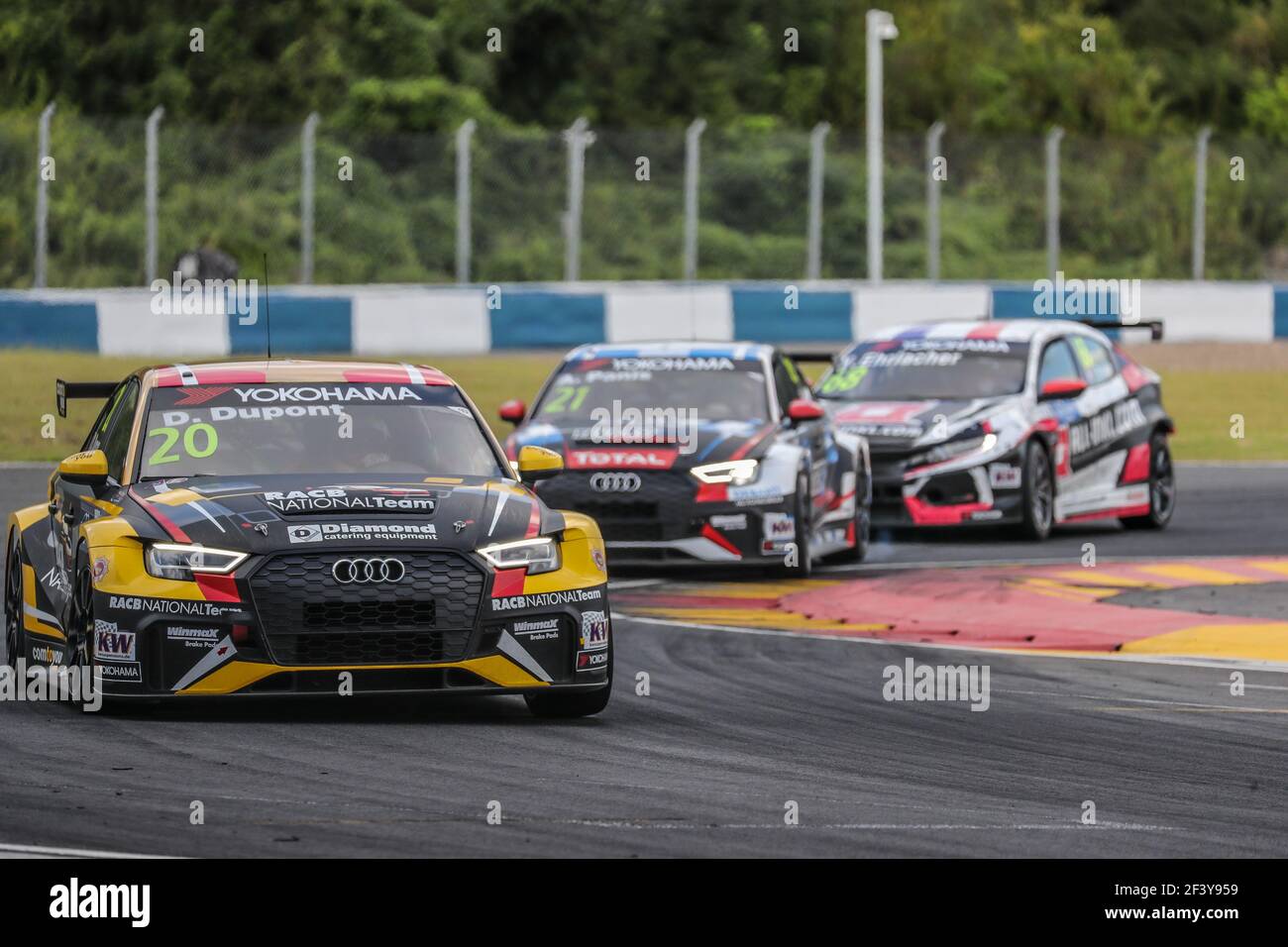 20 DUPONT Denis, (bel), Audi RS3 LMS TCR team Comtoyou Racing, action ...