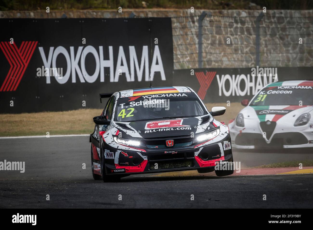 42 SCHEIDER Timo, (deu), Honda Civic TCR team ALL-INKL.COM Munnich ...