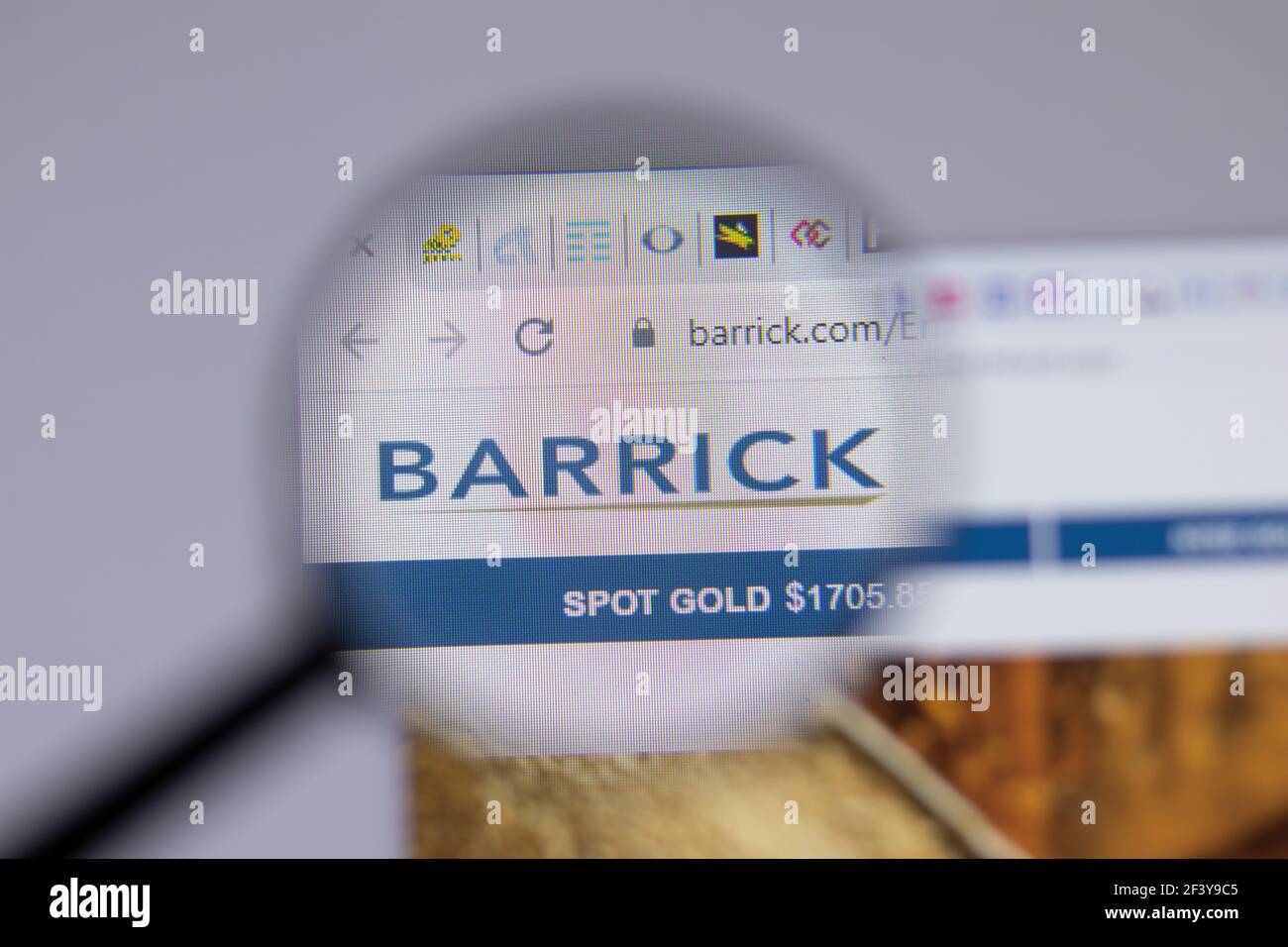 Barrick logo hi-res stock photography and images - Alamy