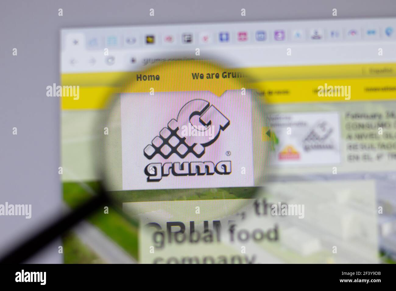 Gruma logo hi-res stock photography and images - Alamy