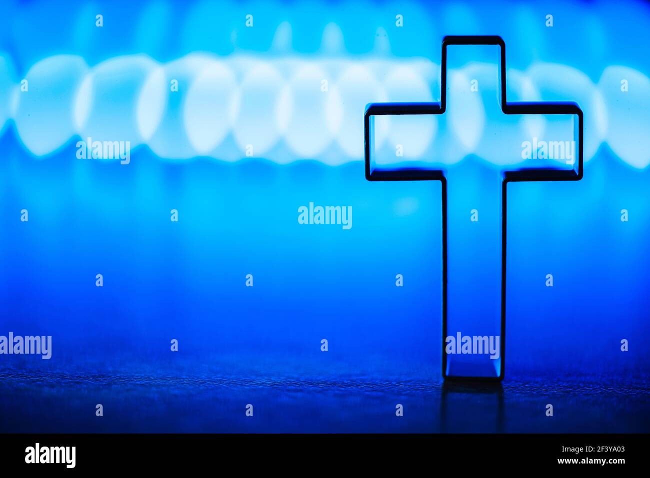 Blue Church Background