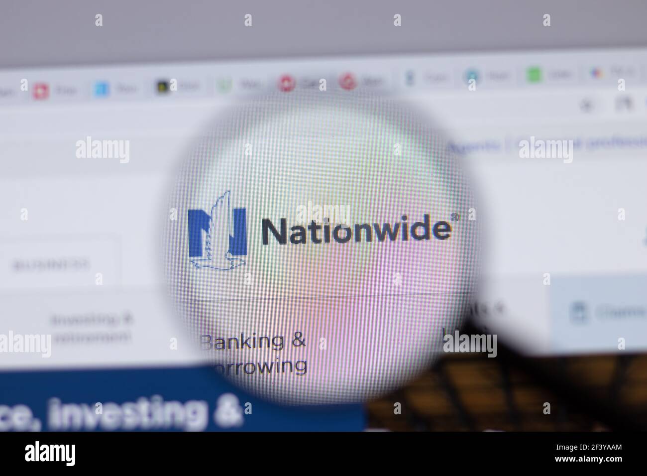 Nationwide logo hi-res stock photography and images - Alamy