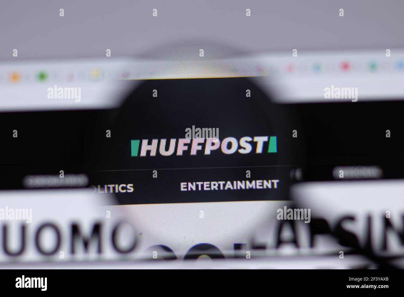 Huffpost logo hi-res stock photography and images - Alamy